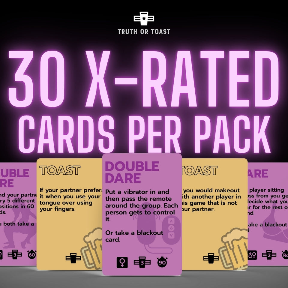 Truth or Toast | Party Card Game for Horny People