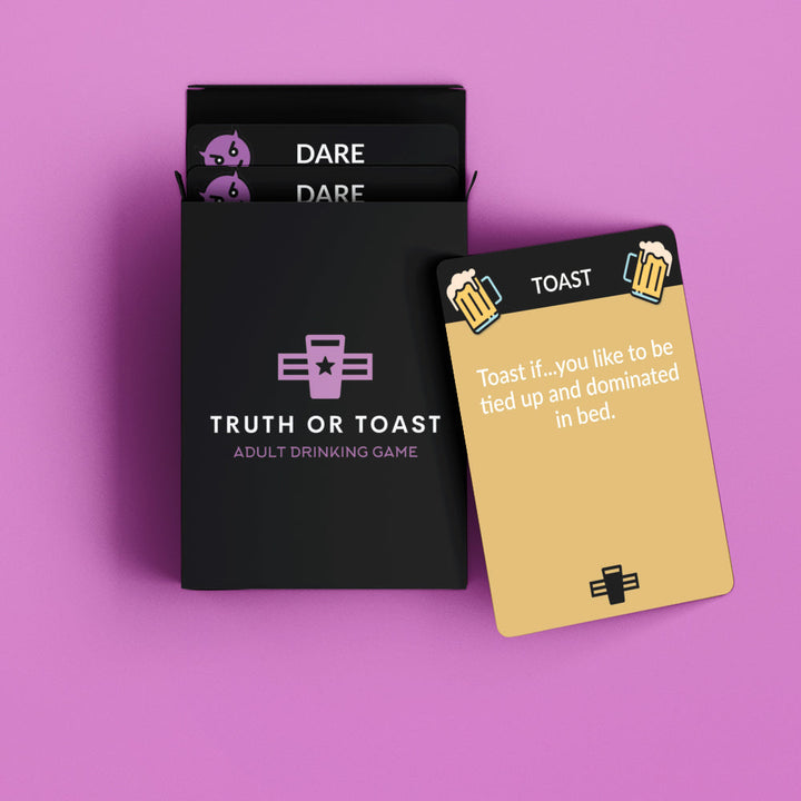 Truth or Toast Party Card Games